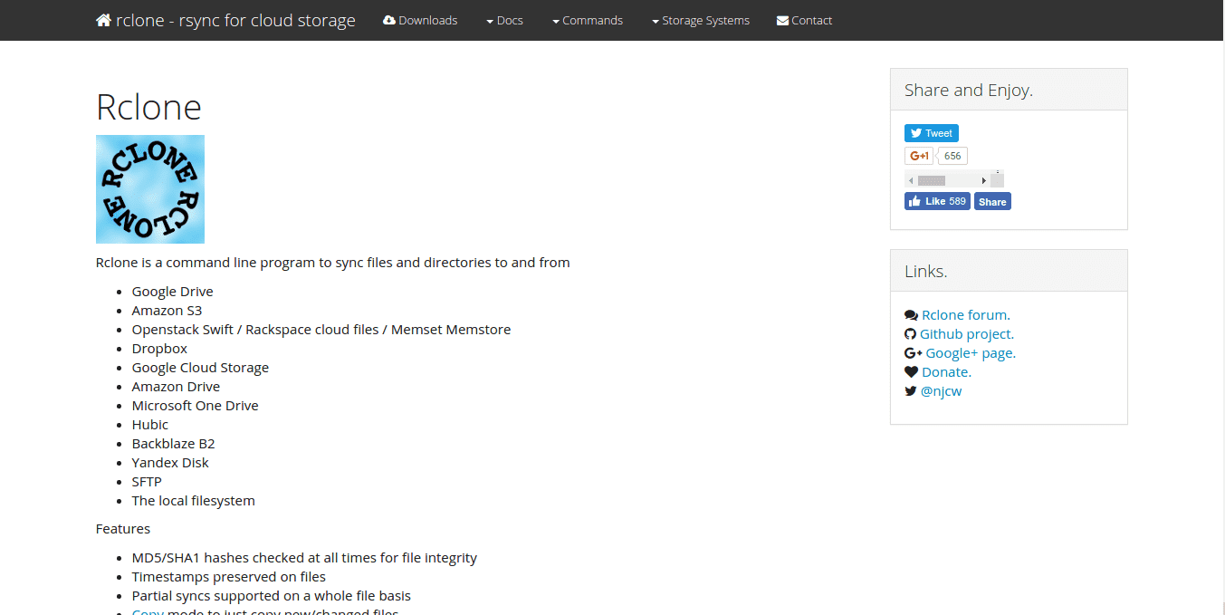Rclone, Integrasi Cloud Storage Untuk Data Penting Anda
